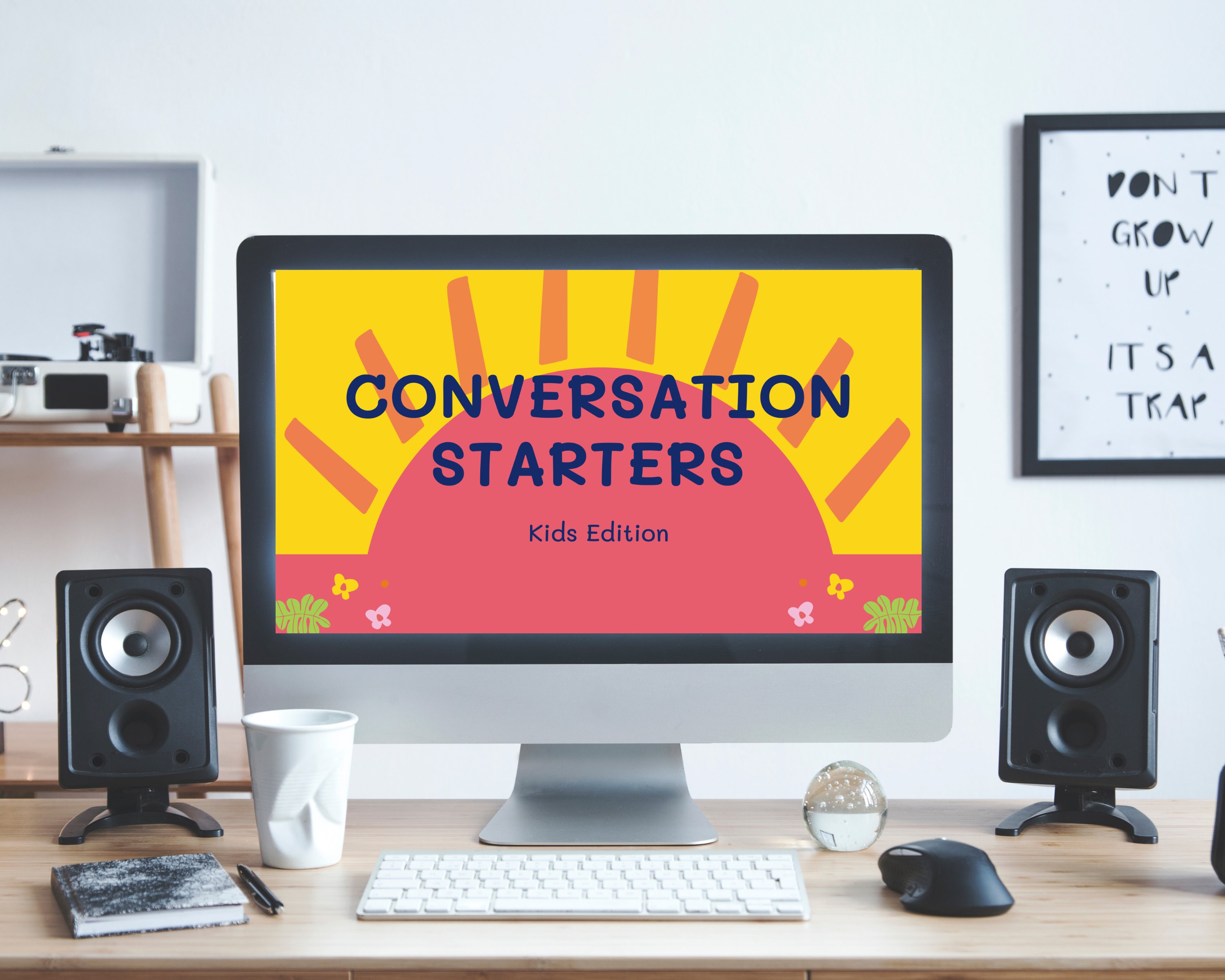 Virtual Conversation Starters for Kids: Zoom Icebreaker Game (digital ...
