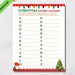 Christmas A-Z Printable Game, Icebreaker for Christmas Party Office ...