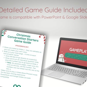 Virtual Christmas Game: Family Conversation Starters (powerpoint ...