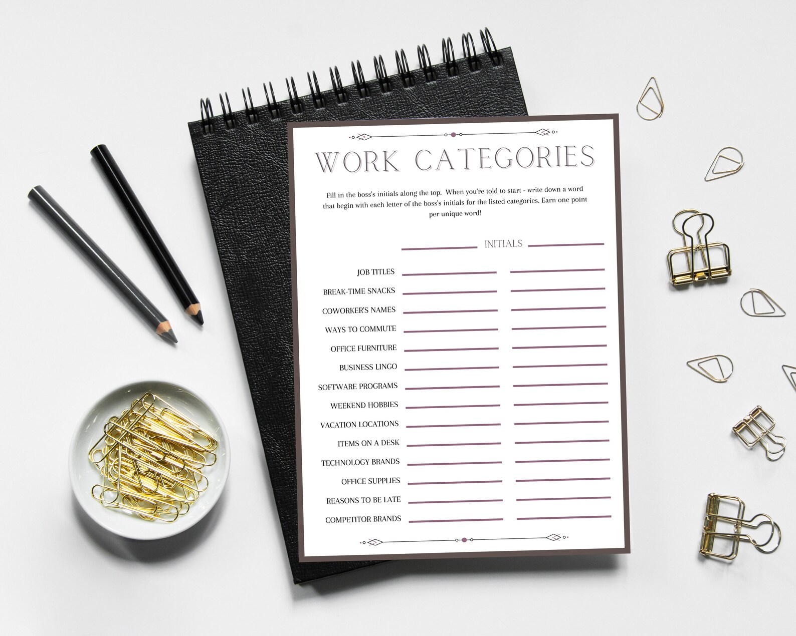 Word Categories Game Virtual Work Happy Hour Activity Fun Digital ...