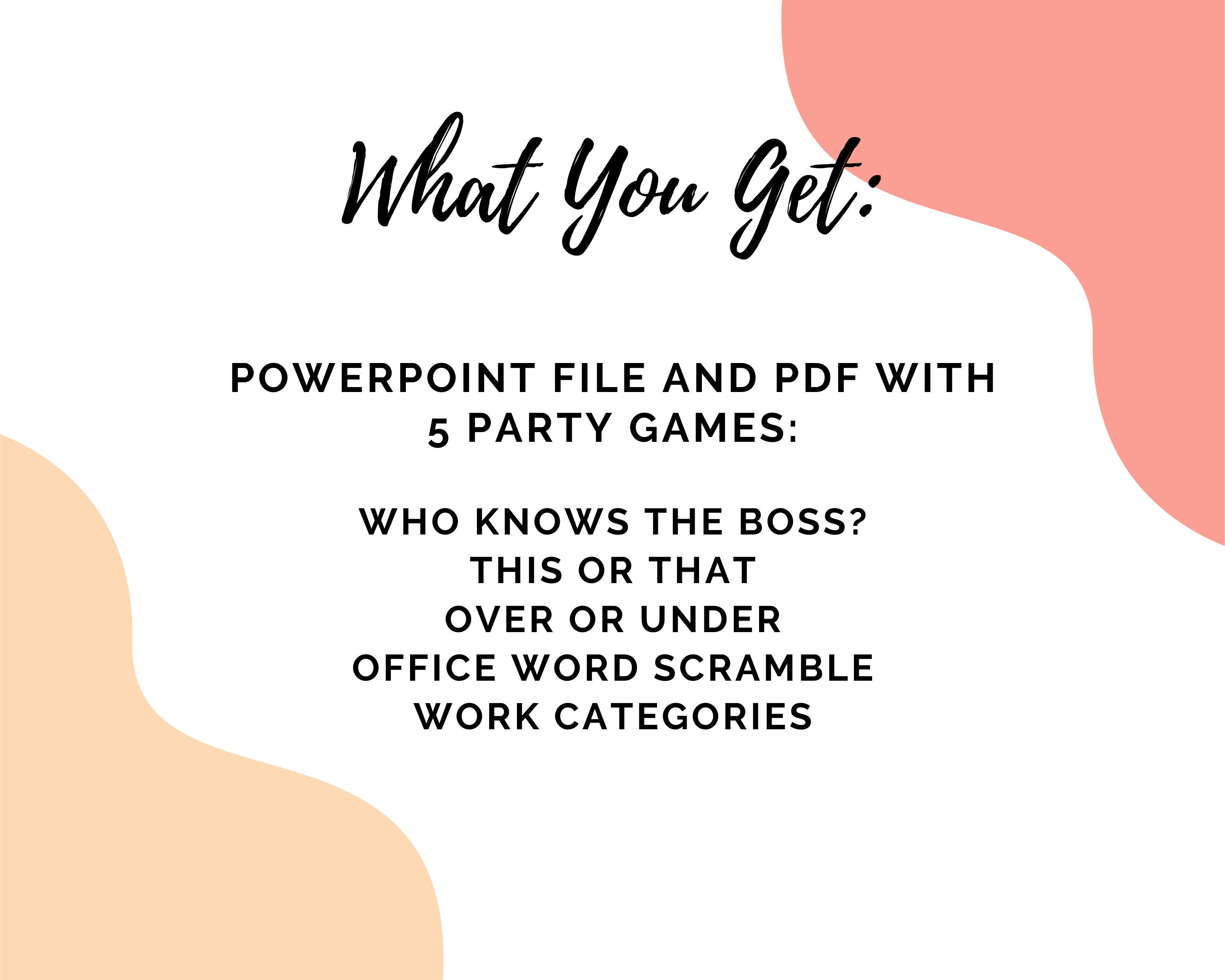 Digital Party Games Bundle for Work, Virtual Happy Hour Activity ...