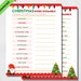 Christmas Word Scramble Printable Game, Icebreaker for Christmas Party ...