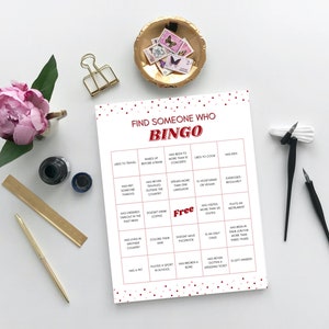 Find Someone Who Ice Breaker Bingo, Find the Guest Game Workplace ...
