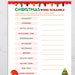 Christmas Word Scramble Printable Game, Icebreaker for Christmas Party ...