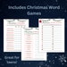 Advent Calendar Activity Bundle, Printable Christmas Games Instant ...