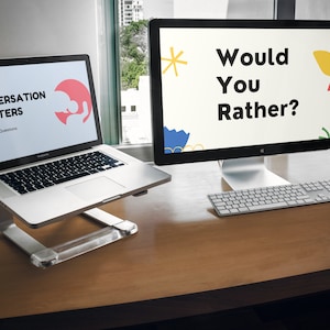 Virtual Conversation Starters Bundle: Zoom Games, Would You Rather ...