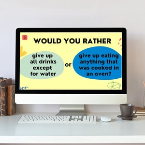 Virtual Kids Conversation Starters Bundle, Would You Rather Virtual ...