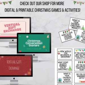 Printable Christmas Games Bundle: Holiday Party Activities (digital ...