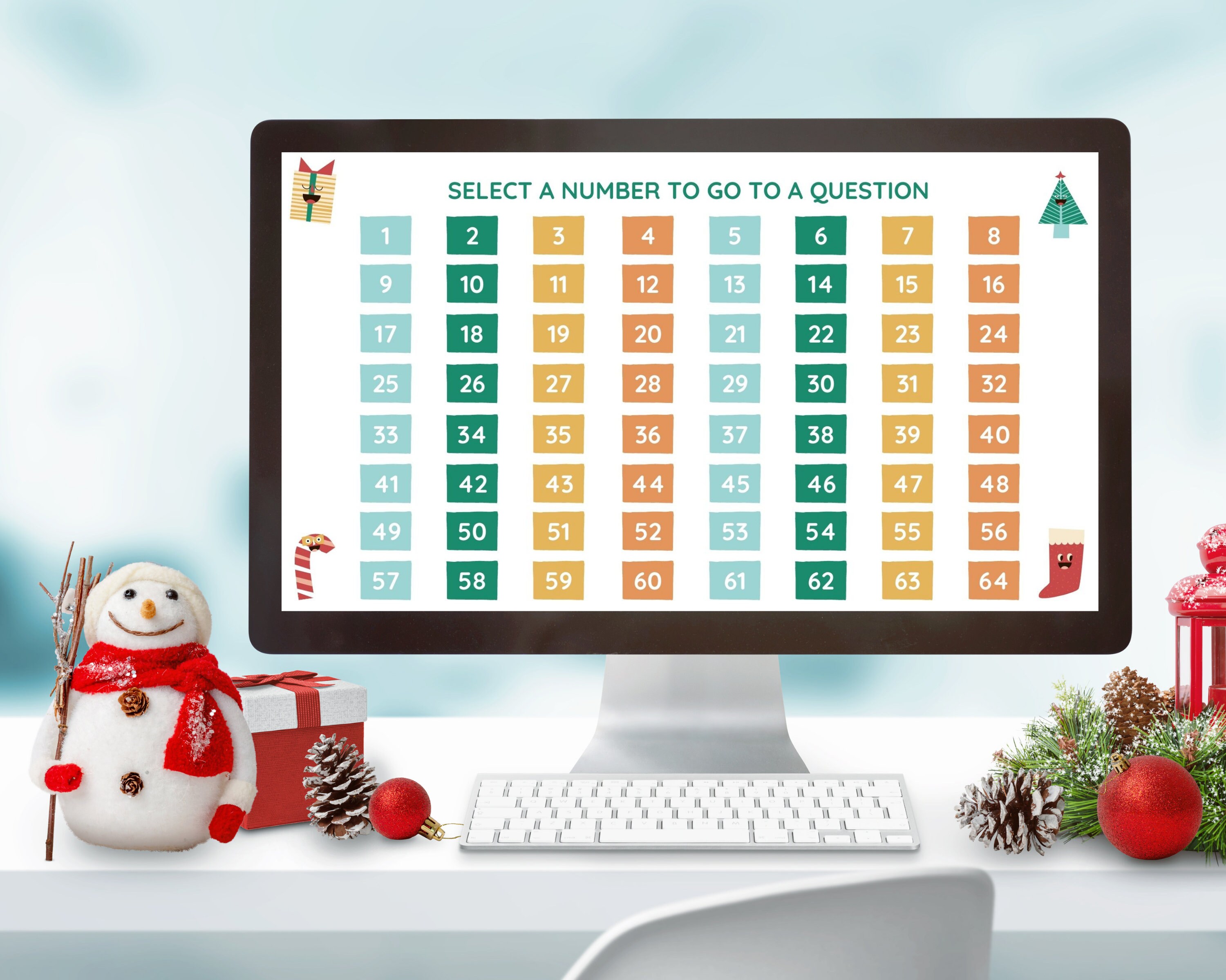 Virtual Christmas Game, Christmas Conversation Starters, Zoom Christmas ...
