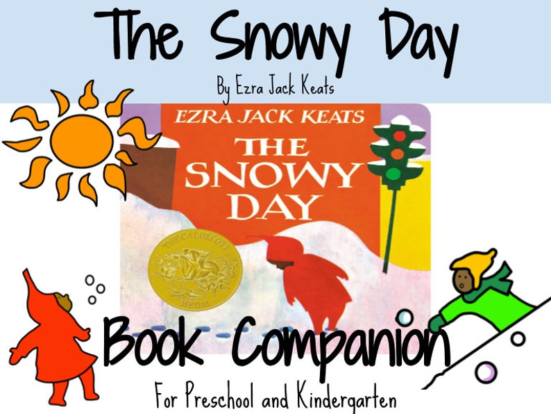 The Snowy Day Book Companion Preschool and Kindergarten - Etsy