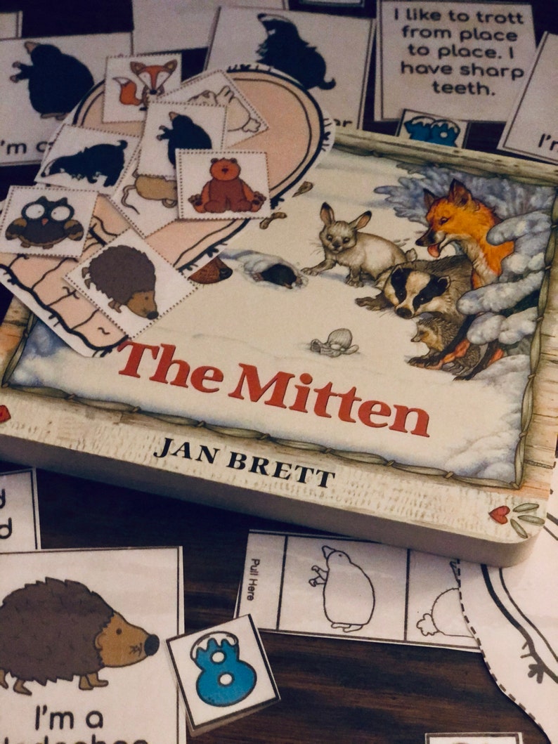The Mitten Book Companion for Preschool and Kindergarten - Etsy