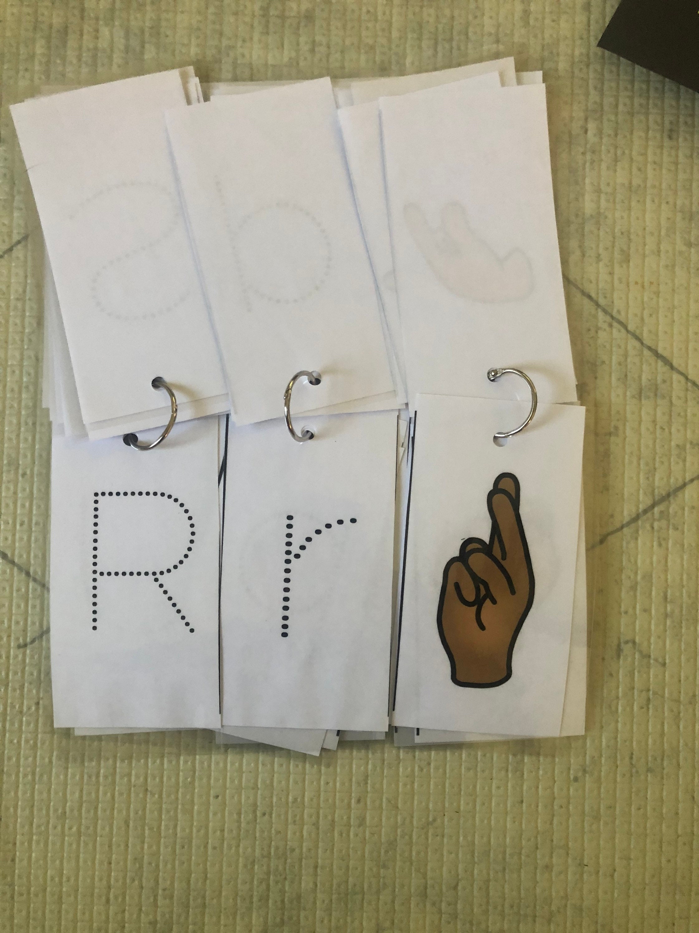 ASL BUNDLE Flipbook and Flashcards, - Etsy