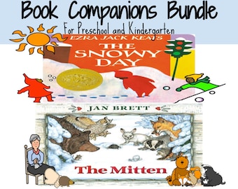 The Snowy Day Book Companion Preschool and Kindergarten | Etsy