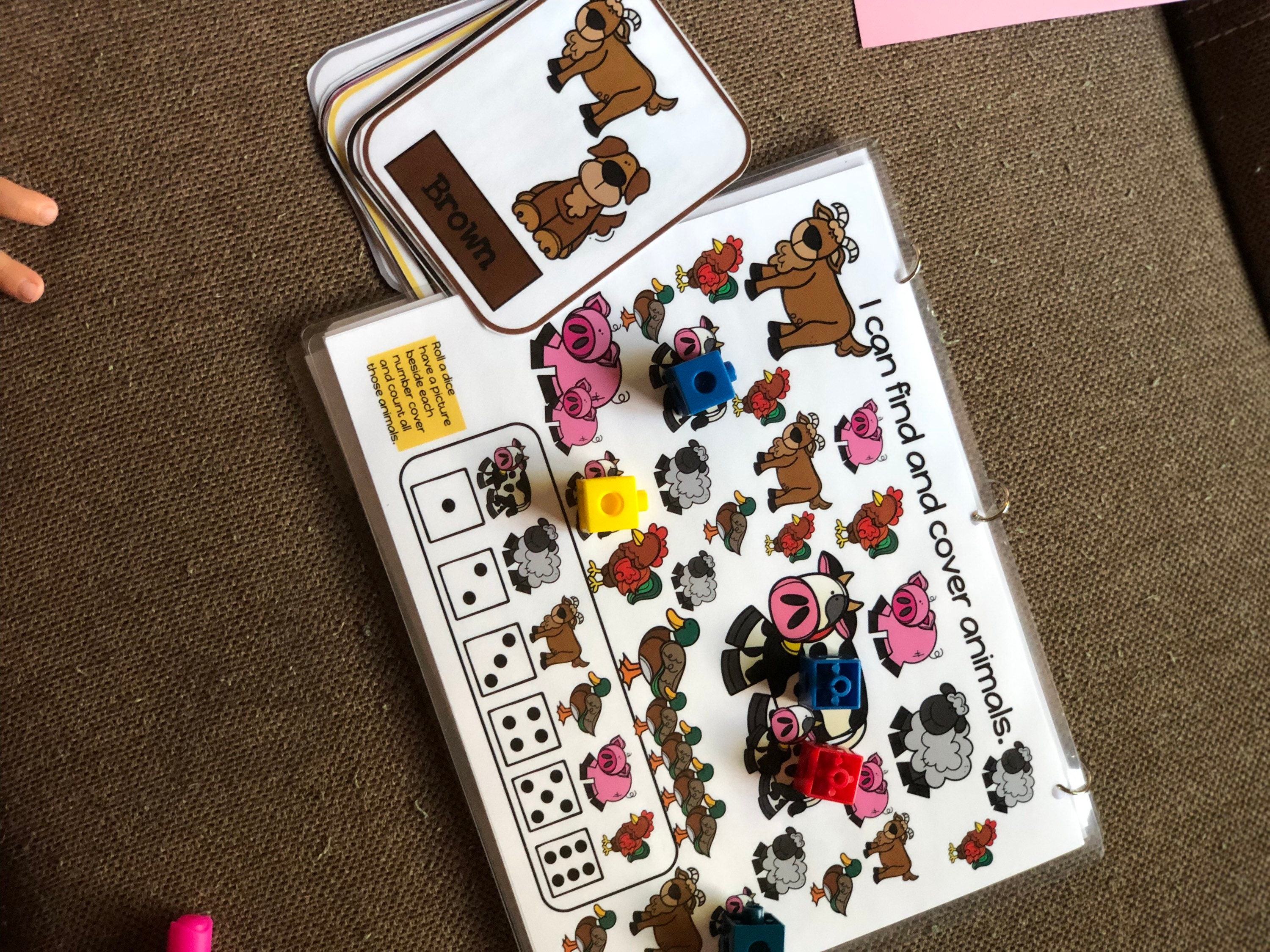 Preschool on the Farm Busy Book - Etsy