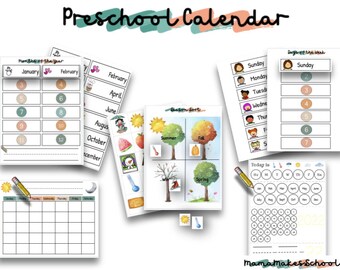Circle Time Calendar, Preschool Calendar, Circle Time Calendar, Morning ...