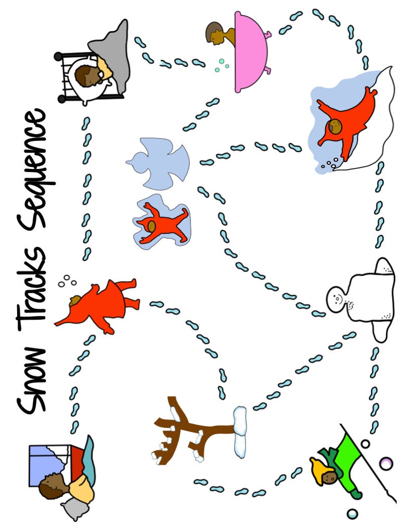 The Snowy Day Book Companion Preschool and Kindergarten - Etsy