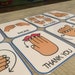 Basic Sign Language DIGITAL Pack. 16 Sign Language Cards, ASL American ...