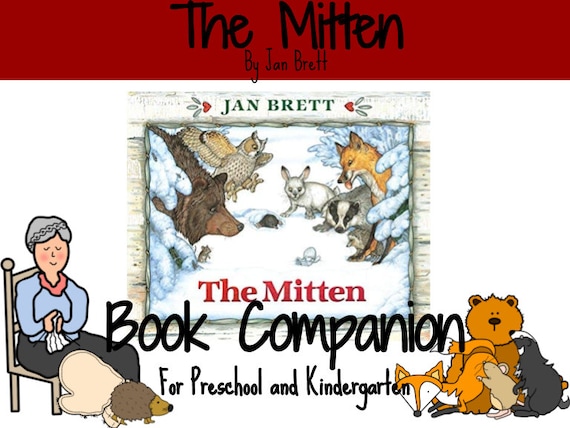 The Mitten Book Companion for Preschool and Kindergarten | Etsy