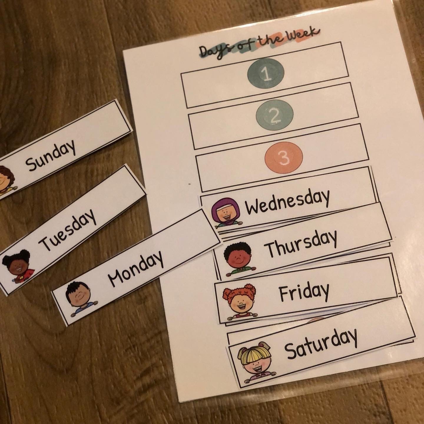 Calendar Time, Morning Circle Time, Preschool Printable - Etsy