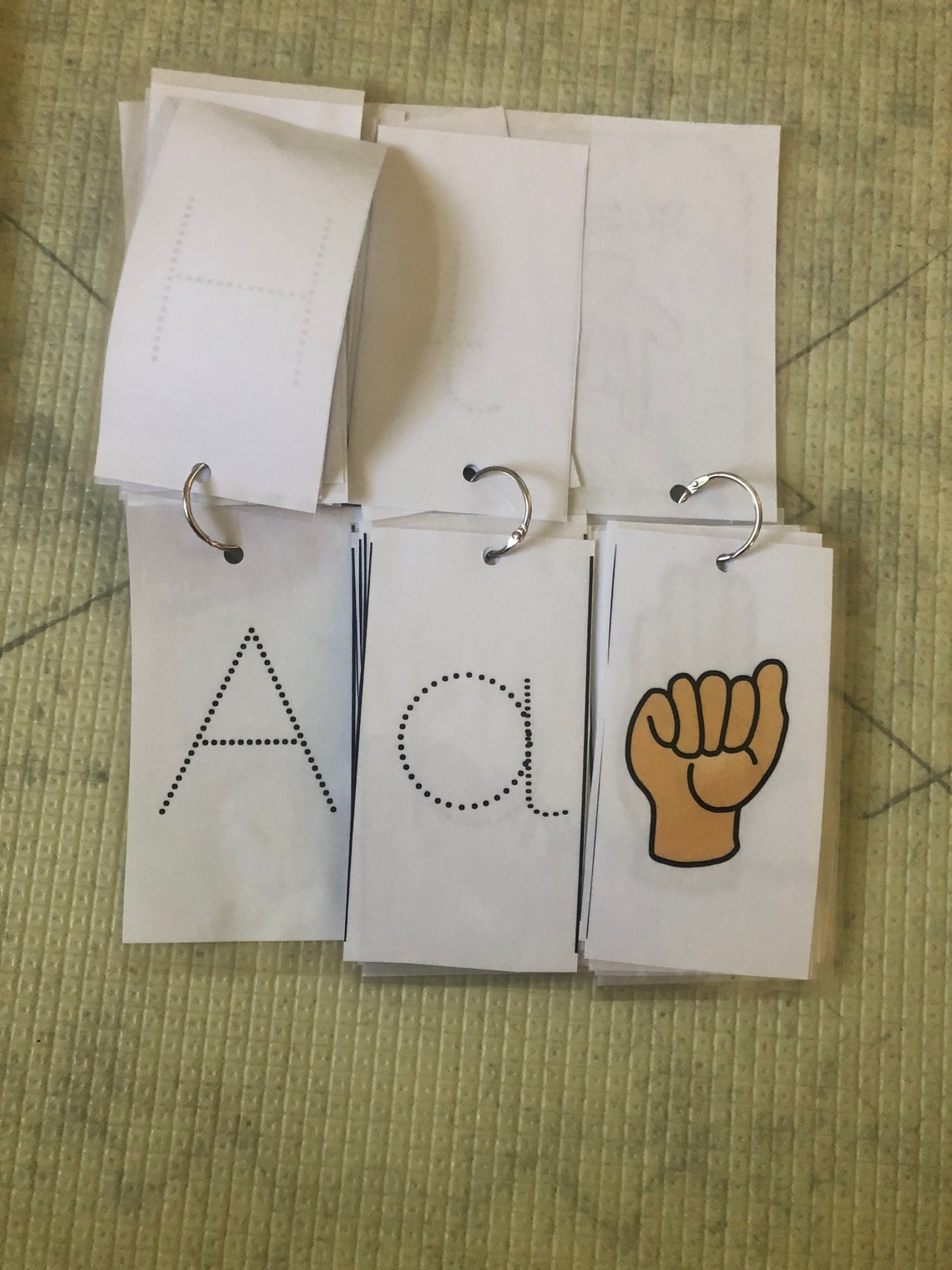 ASL BUNDLE Flipbook and Flashcards | Etsy