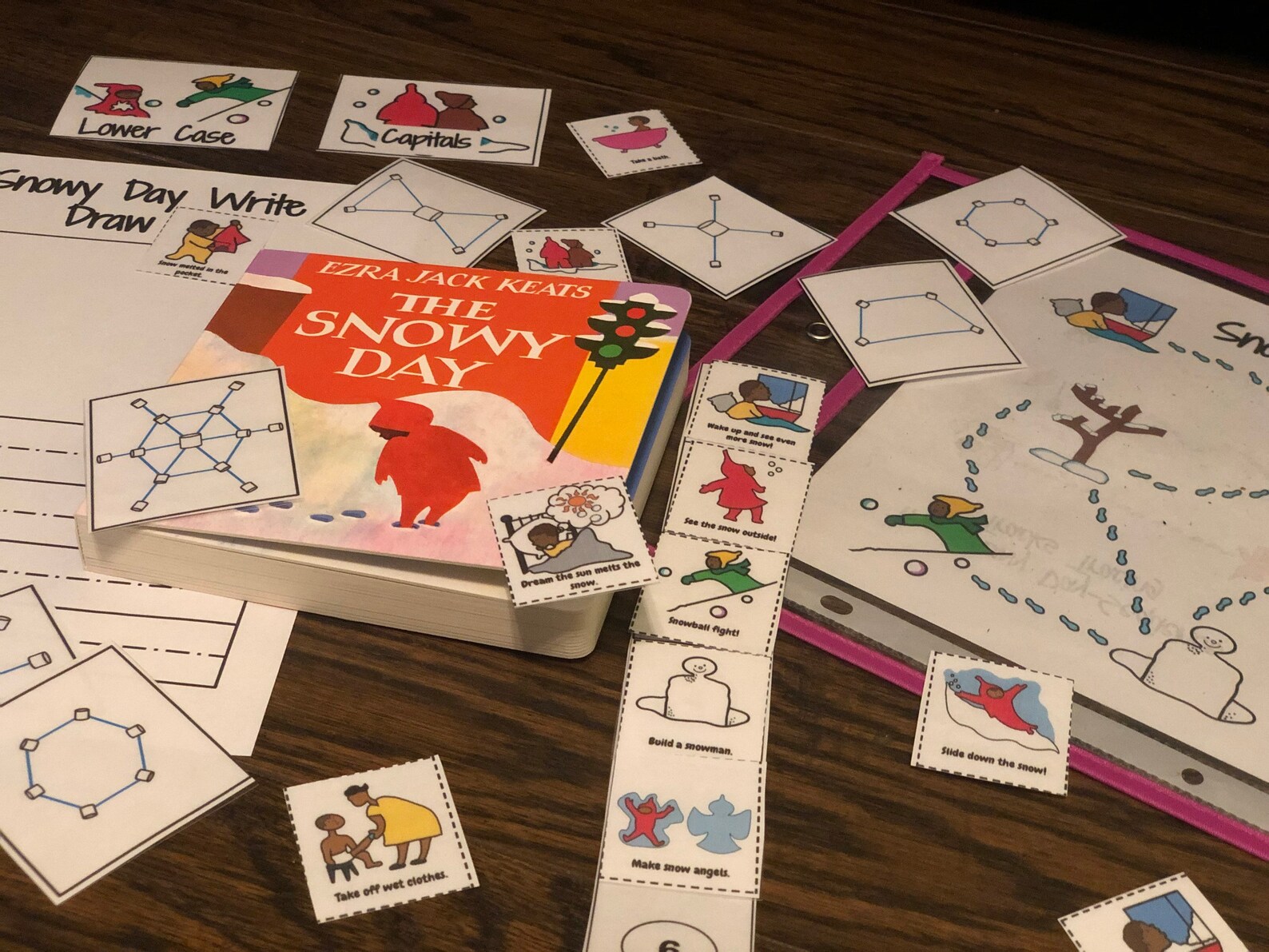 The Snowy Day Book Companion Preschool and Kindergarten - Etsy