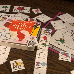 The Snowy Day Book Companion Preschool and Kindergarten - Etsy