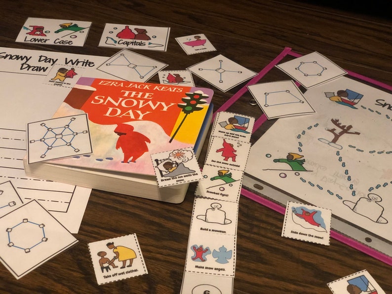 The Snowy Day Book Companion Preschool and Kindergarten - Etsy