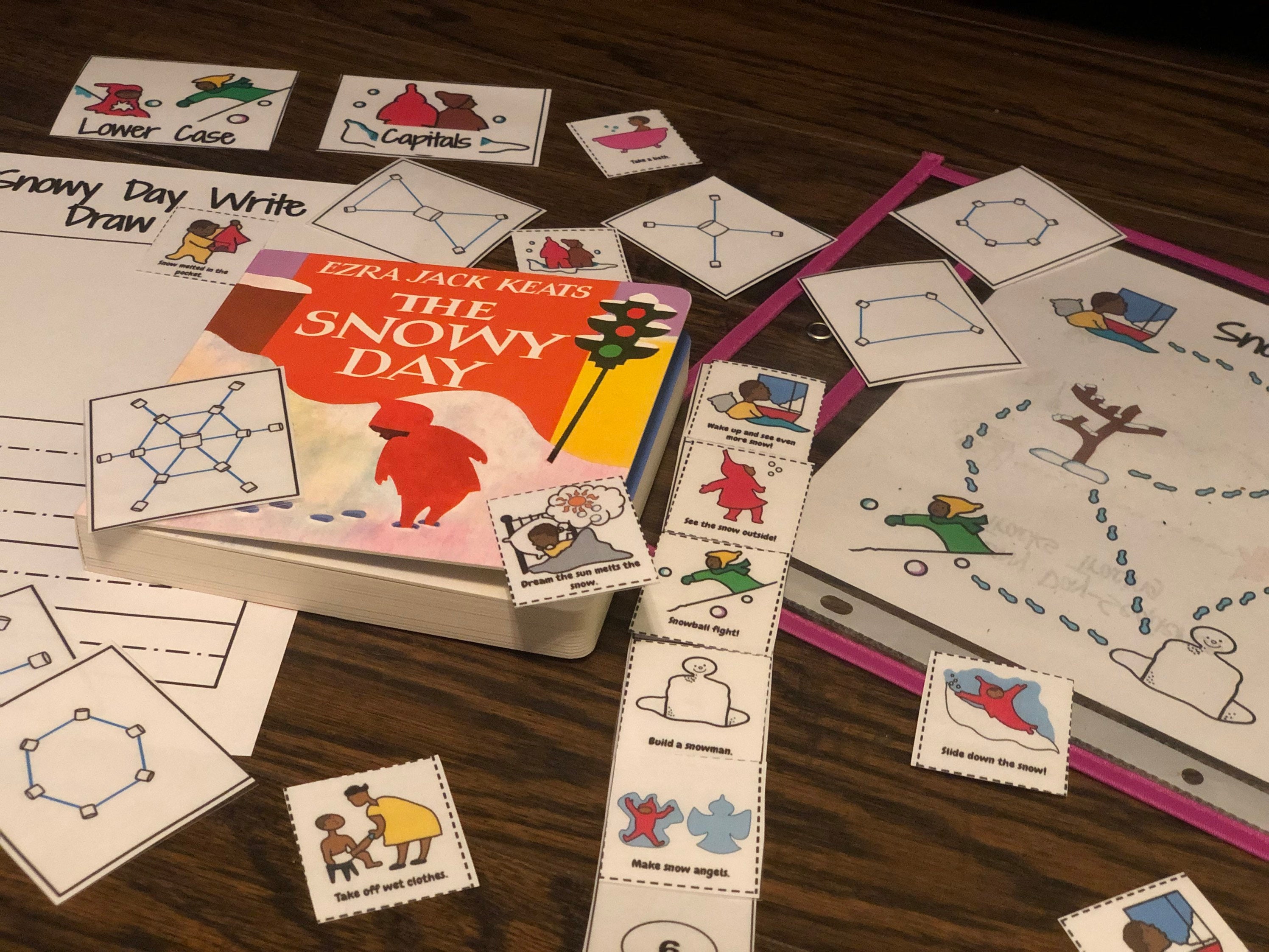 The Snowy Day Book Companion Preschool and Kindergarten - Etsy