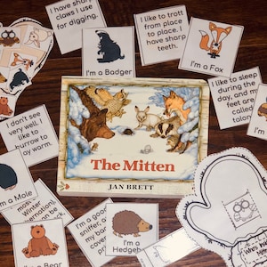 The Mitten Book Companion for Preschool and Kindergarten - Etsy