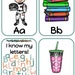 Alphabet Flashcards, Abcs, Letters and Sounds Flashcards Digital ...
