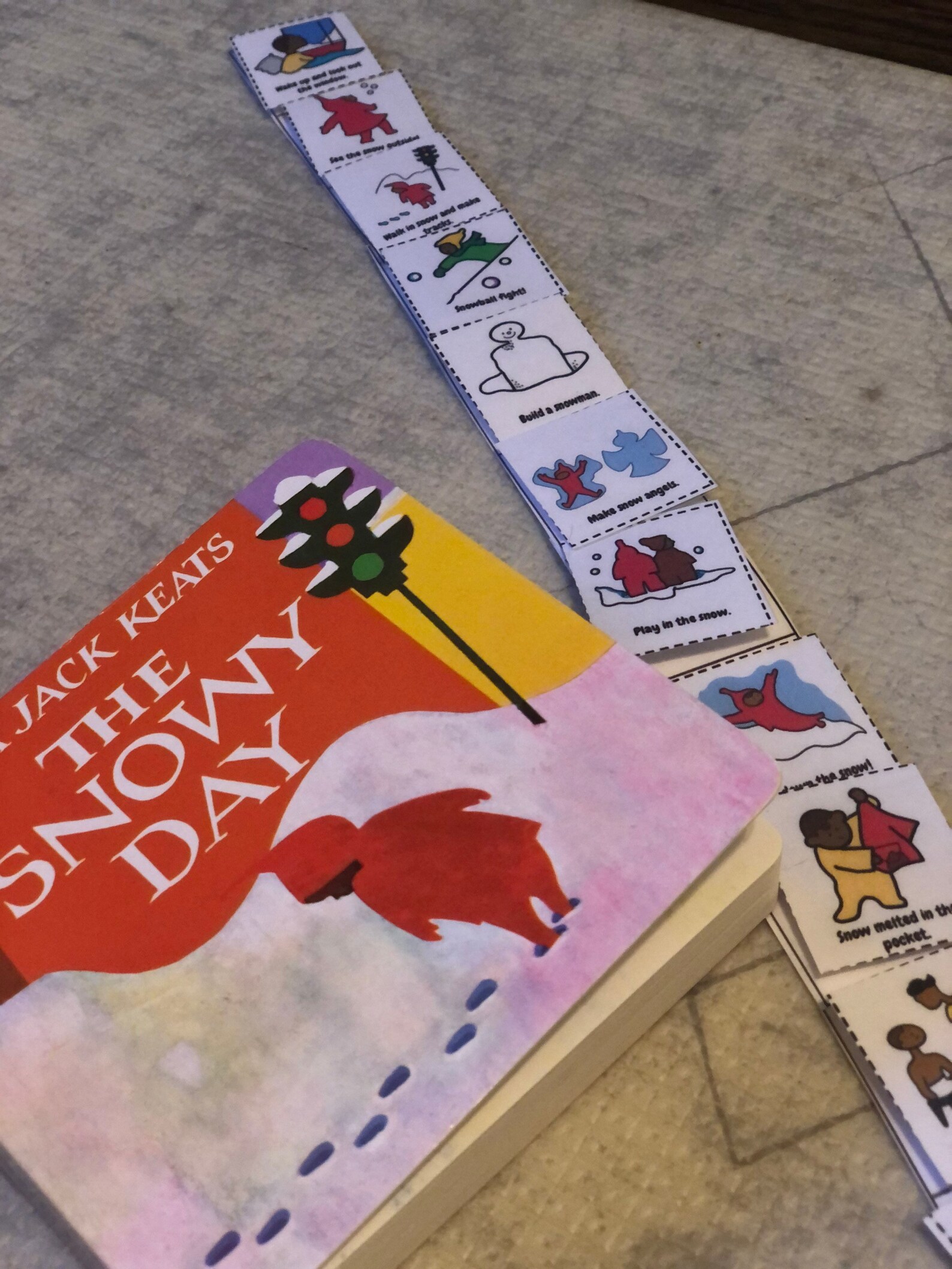 The Snowy Day Book Companion Preschool and Kindergarten - Etsy