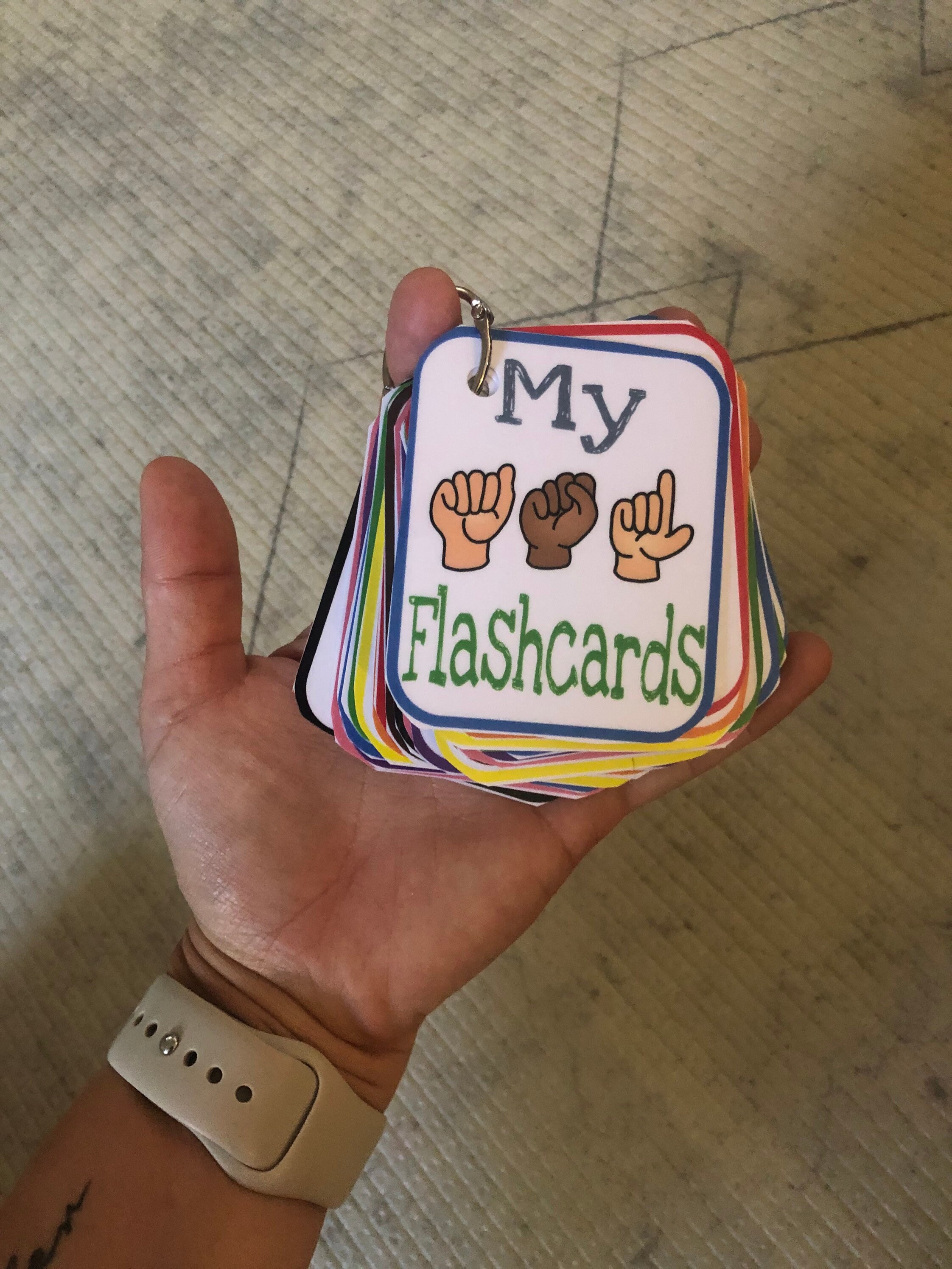 ASL BUNDLE Flipbook and Flashcards, - Etsy