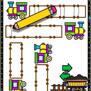 Things That Go Preschool Learning Pack - Etsy