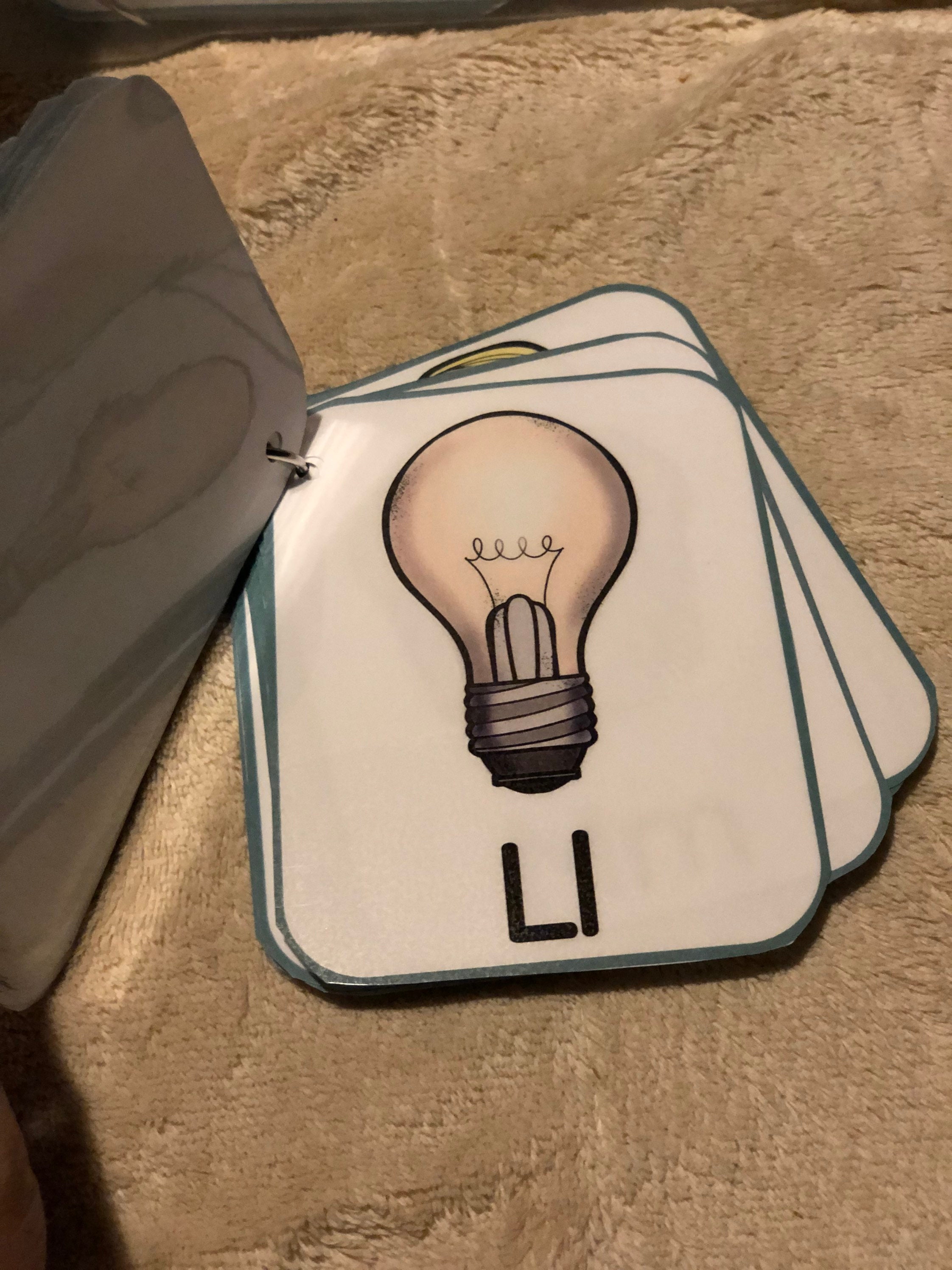 Alphabet Flashcards Abcs Letters and Sounds Flashcards - Etsy