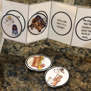 Nativity Christmas Learning Pack, Preschool/kindergarten Birth of Jesus ...