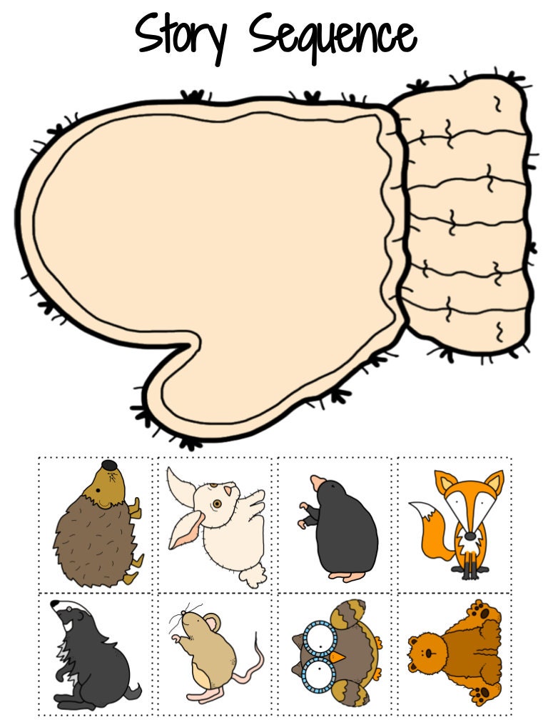 The Mitten Book Companion for Preschool and Kindergarten - Etsy