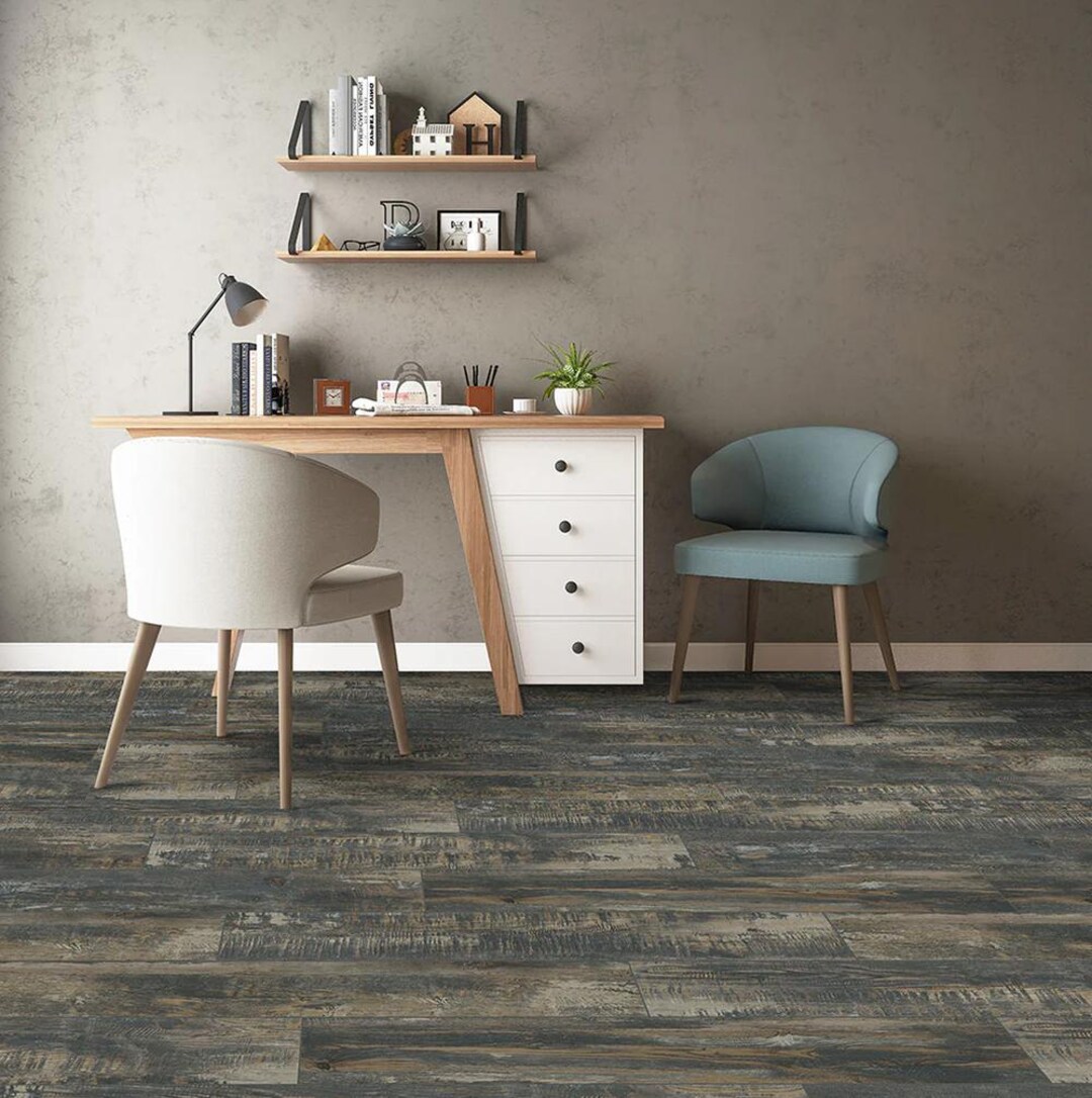 Dotfloor 605 Series 48"x7.2" SPC Composite Flooring; 10 Planks/box (23. ...