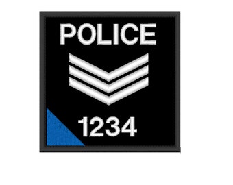 Police Arm Patch - Etsy