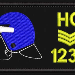 10 X 6cm Embroidered PSU Bag Patch - Police - 999 - Velcro - Iron on ...