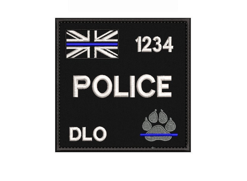 Dog Handler/dlo Uniform Arm Patch 10 X 10cm - Etsy