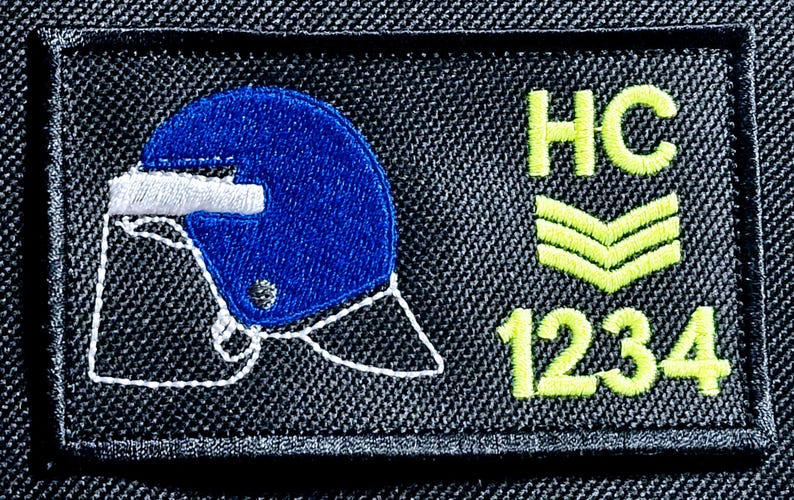 10 X 6cm Embroidered PSU Bag Patch - Police - 999 - Velcro - Iron on ...