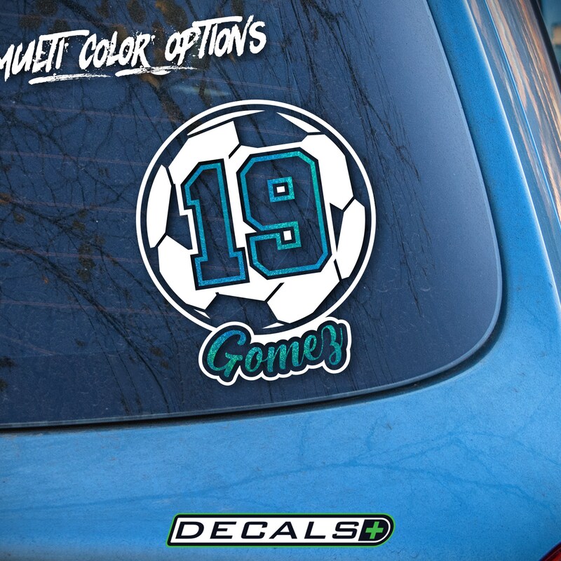 Soccer Decal - Etsy