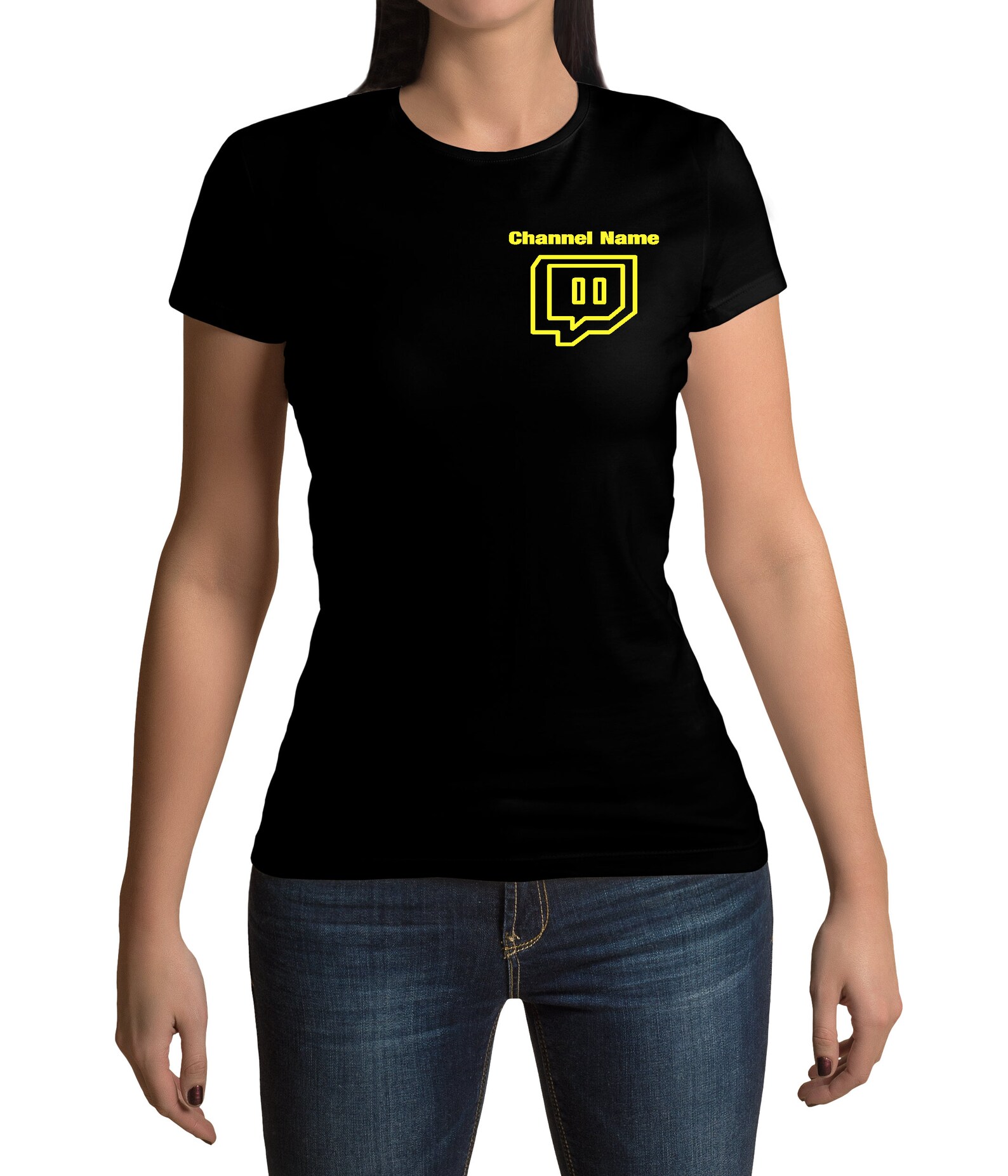 Twitch Channel T-shirt - Etsy