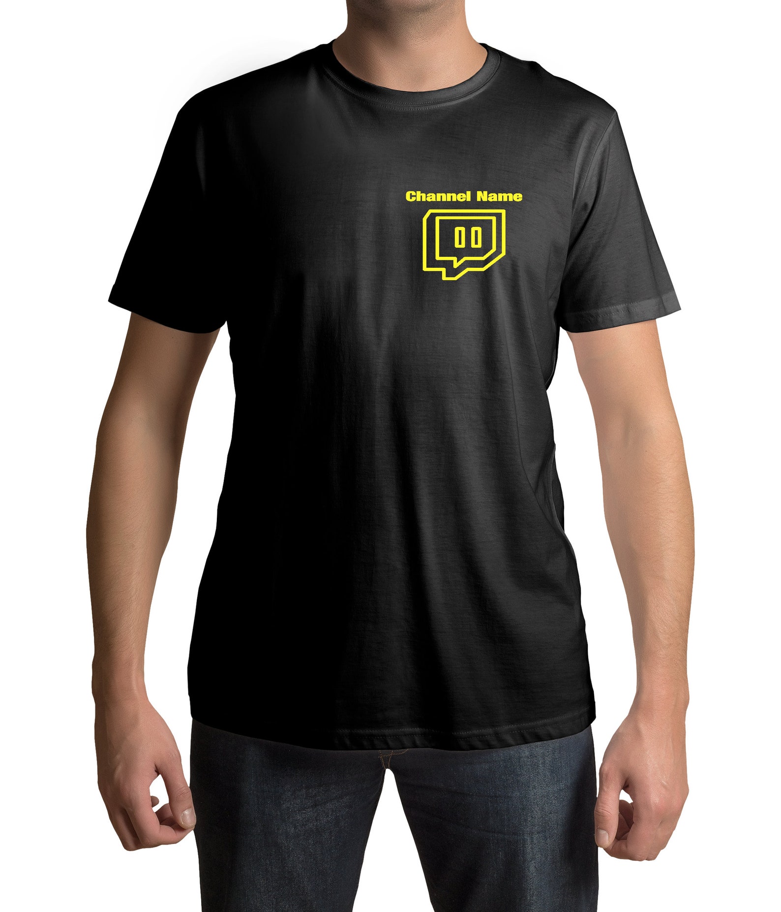 Twitch Channel T-shirt - Etsy