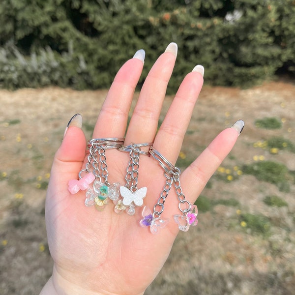 Butterfly Keychain - Etsy