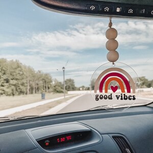 Rear View Mirror Ornament Custom | Mirror Hanger | Car Hanger | Car ...