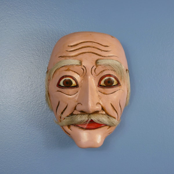 Old Man Mask - Etsy