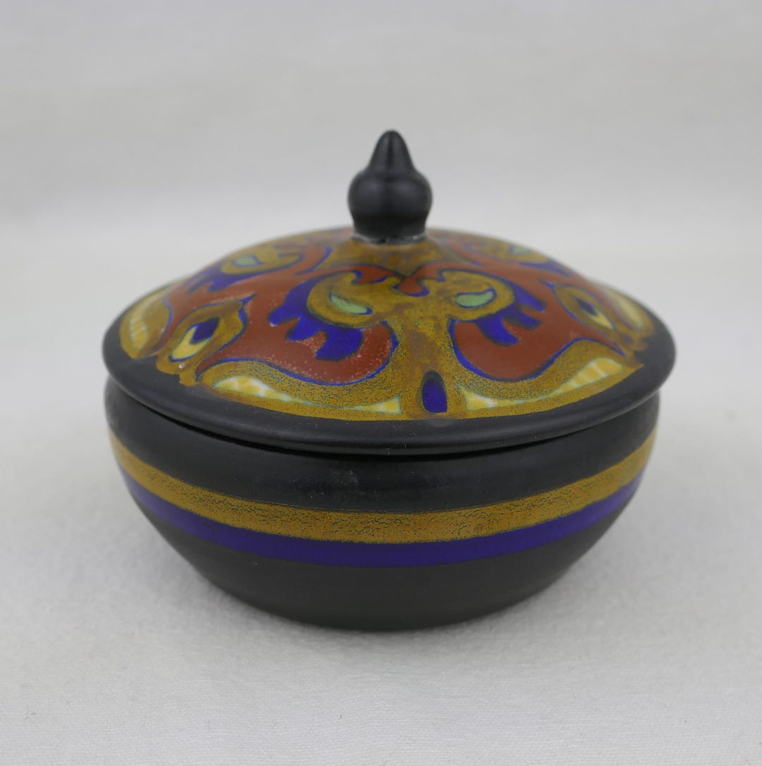Royal Gouda kurba Trinket Boxca. 1928 - Etsy
