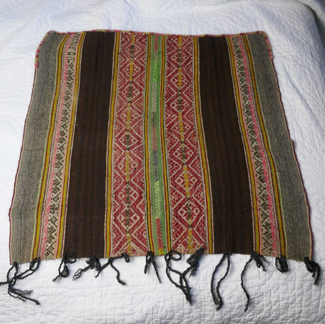Vintage Handwoven Wool Andean Cloth - Etsy