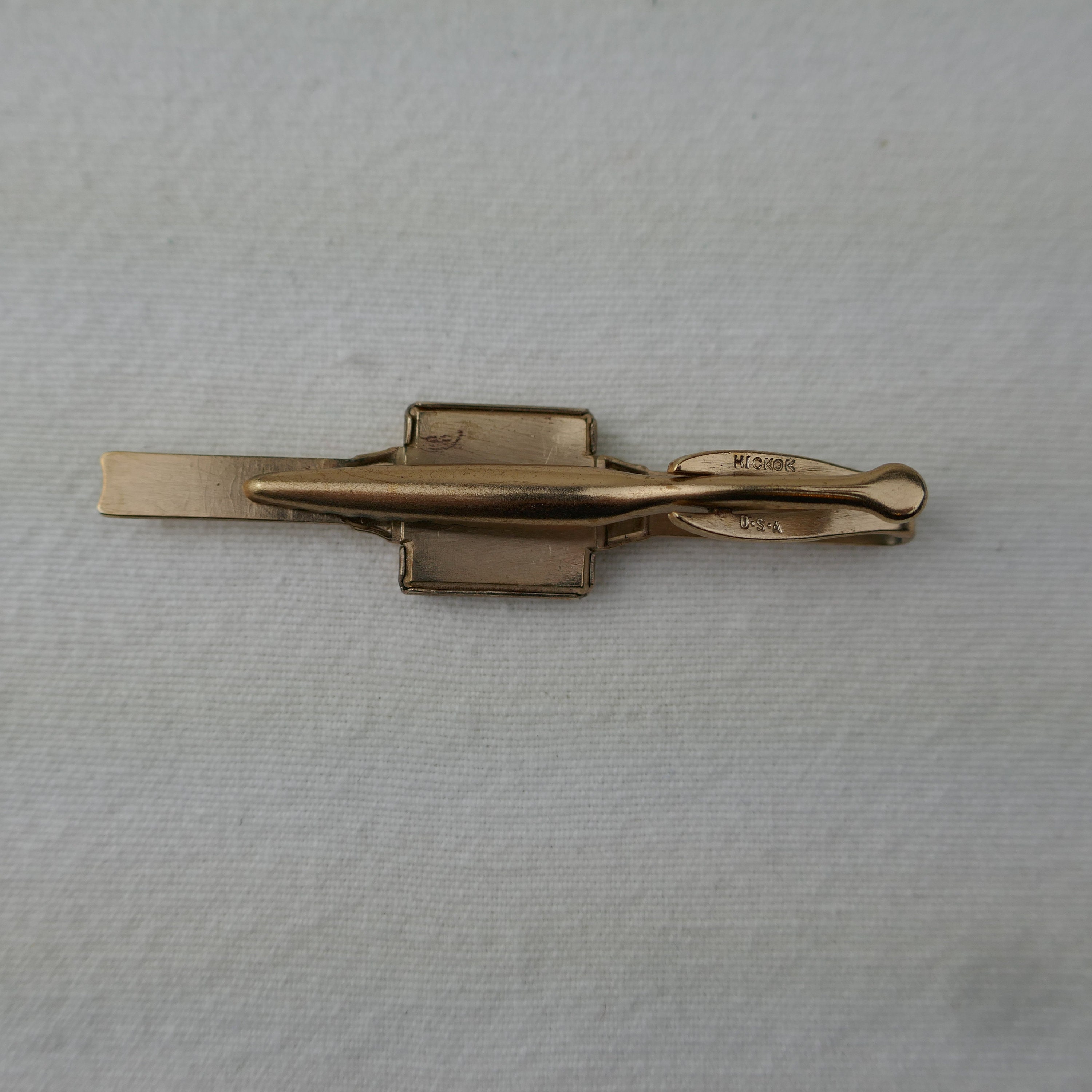 Hickok Vintage Tie Clip With Crown - Etsy